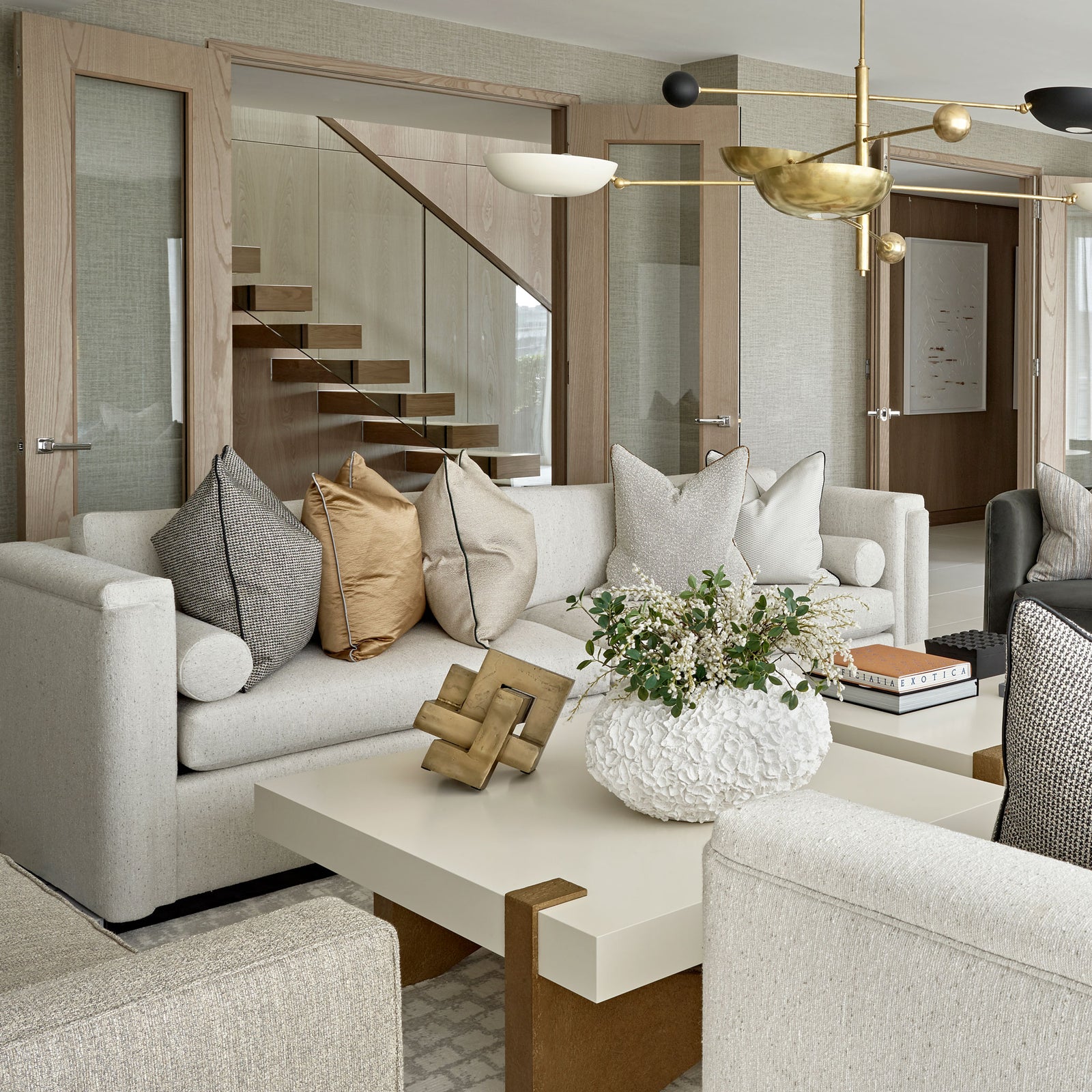 The Ryder 4 Seater Sofa with Bolster Cushions