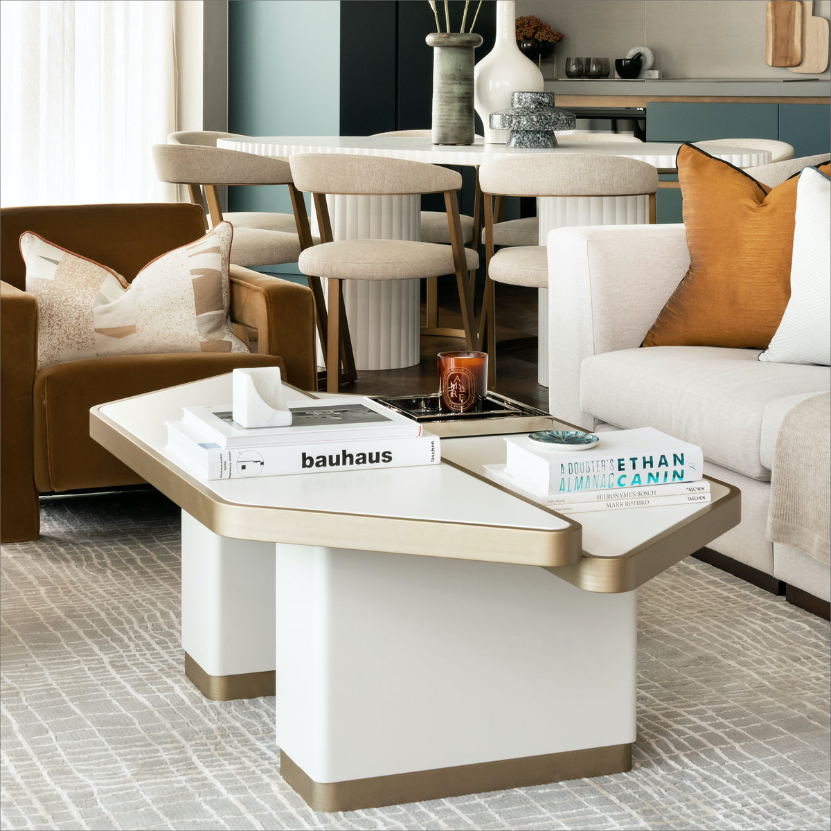 The Floral Street Hexagonal Coffee Table